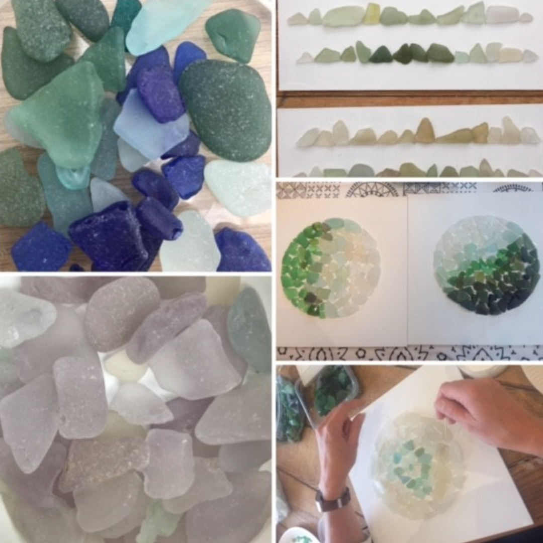 Sea Glass Collage — Cornwall 365 What's On