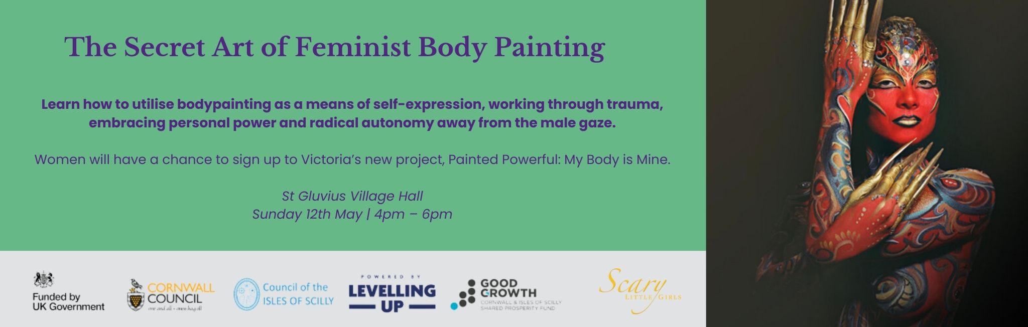 Mayven Festival: The Secret Art of Feminist Body Painting — Cornwall ...