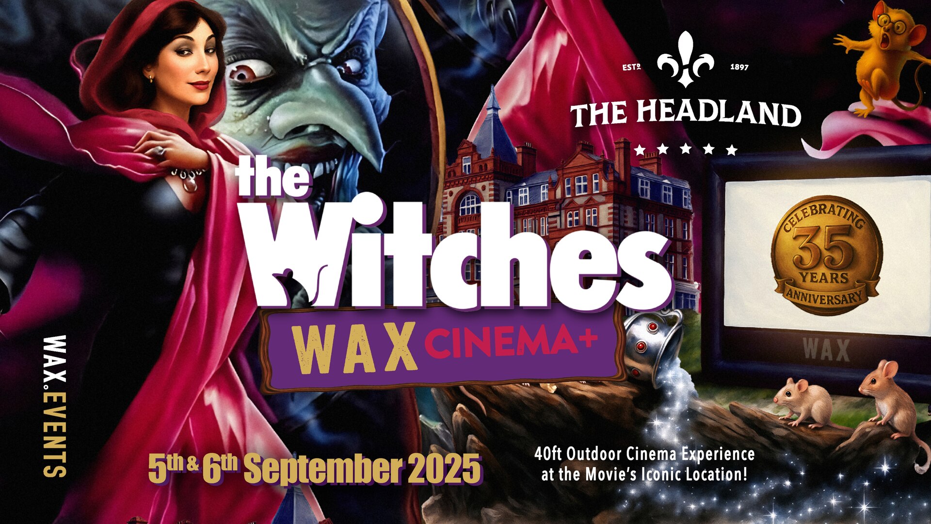 WAX Cinema The Witches @ Headland Hotel — Cornwall 365 What's On