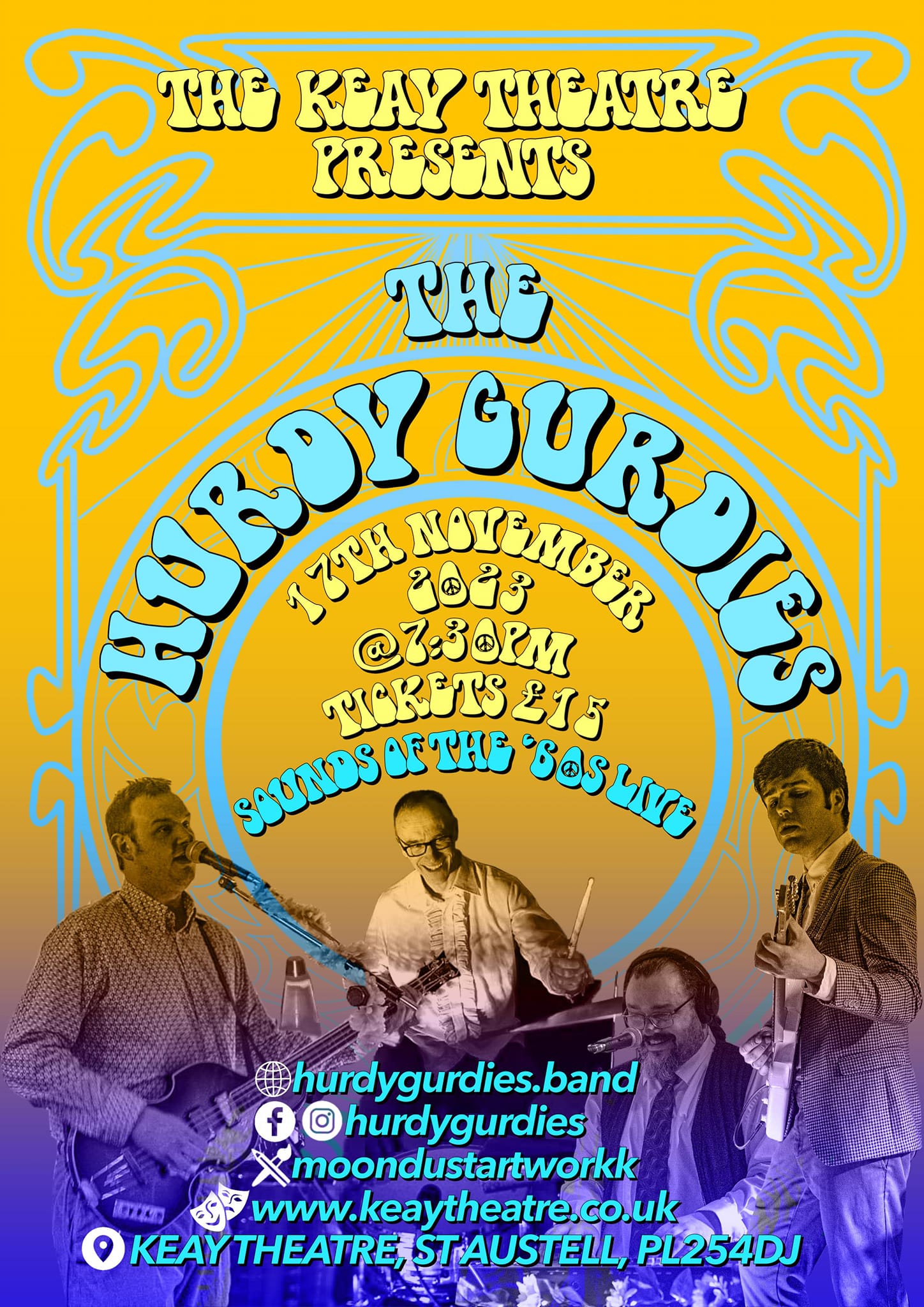 THE HURDY GURDIES - A 60s EXPERIENCE — Cornwall 365 What's On